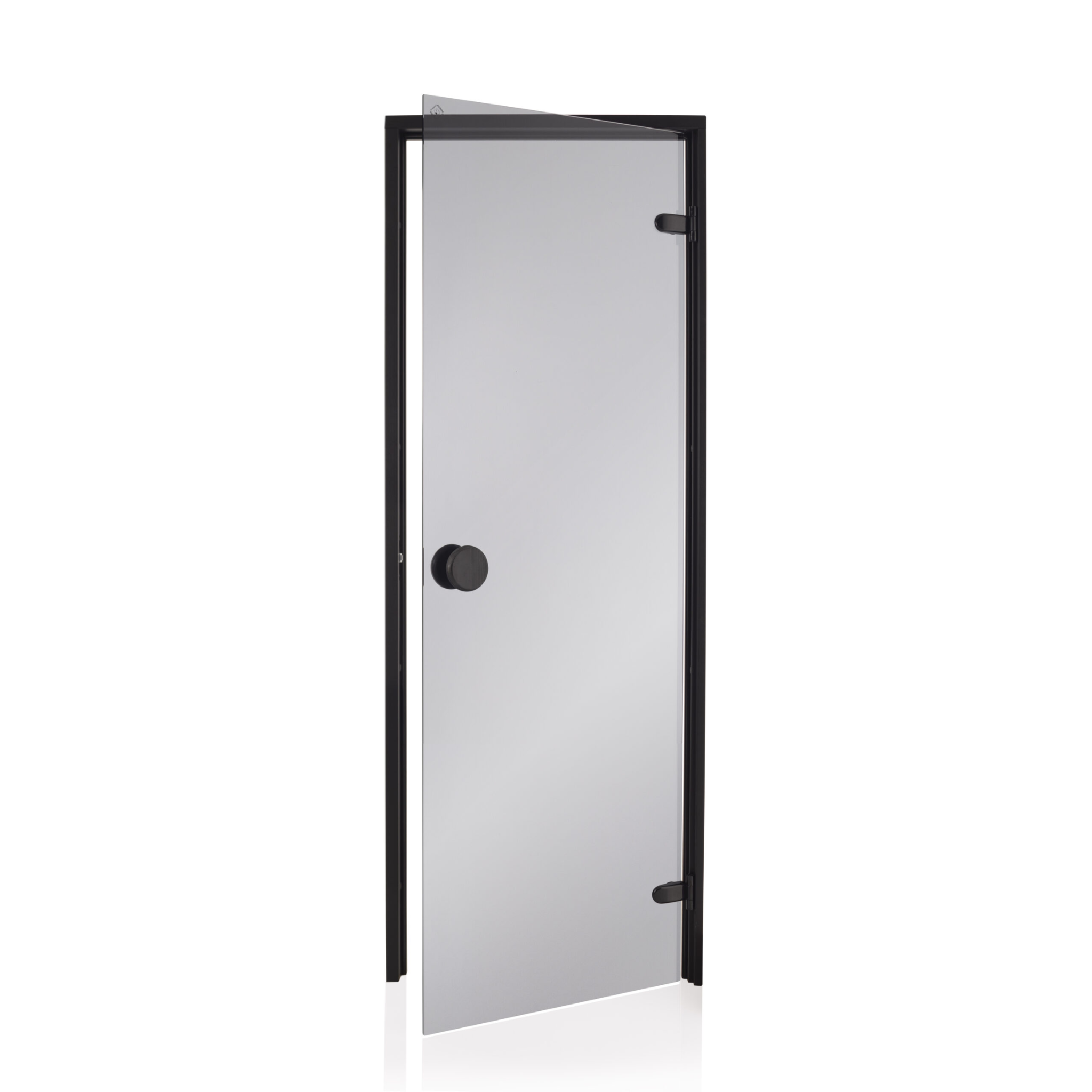 Glass Sauna Door with Pine Frame (Raiser-68) | Spa Dispatch