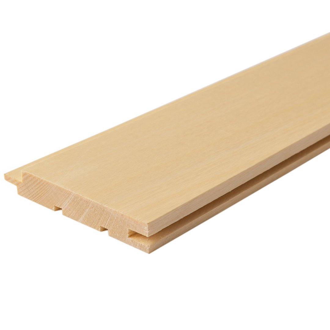 Aspen Sauna Wood Cladding STS4 120mm (Pack of 6) by Finnmark Sauna ...