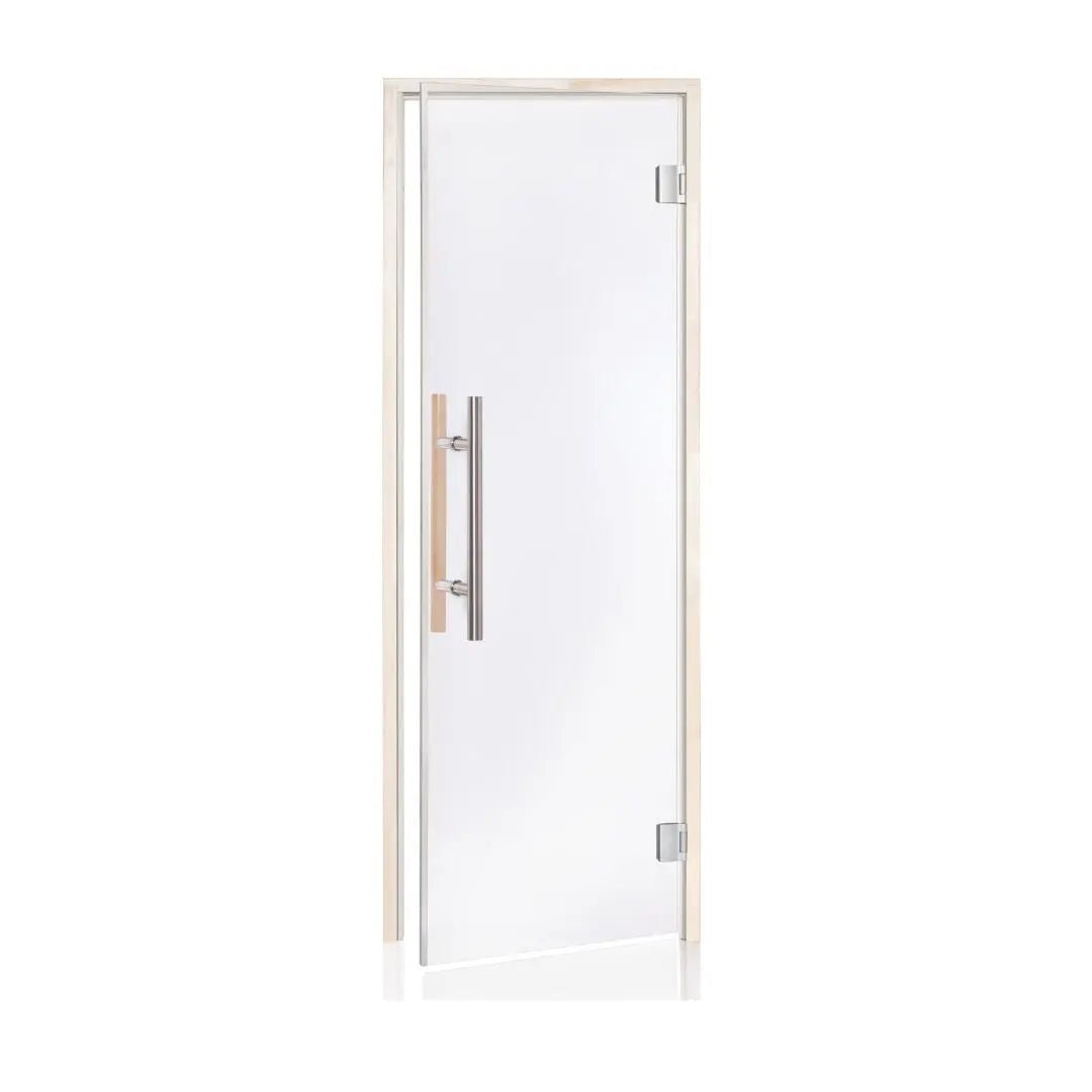 Glass Sauna Door with Aspen Frame (Premium) | Spa Dispatch