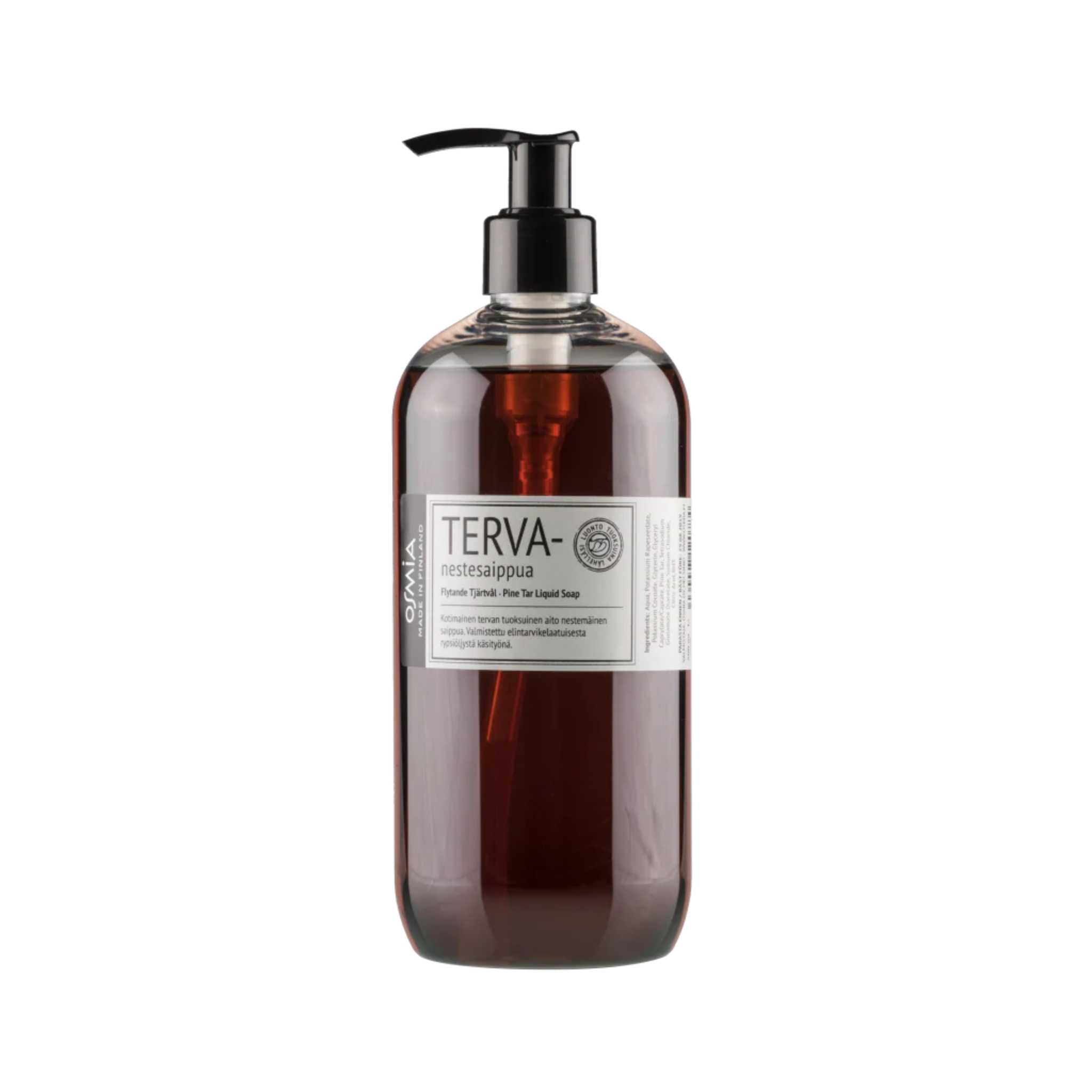 Pine Tar Liquid Soap by Osmia (500ml) | Finnmark Sauna